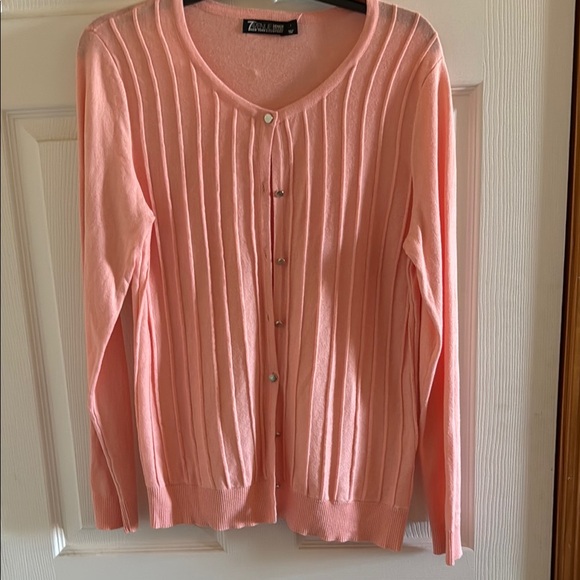 New York & Company | Sweaters | Zara Pink Buttonup Cardigan | Poshmark